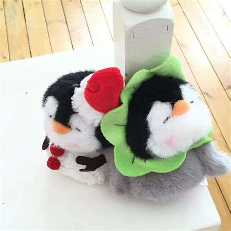 아울러마켓 당일출고 귀여운 팽귄 털 인형 에어팟케이스