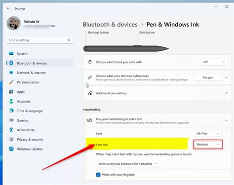 How to Change Font Size in Windows 11 Handwriting Panel - Geek Rewind