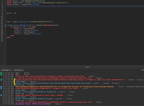 a working script stops working when i import it into another project