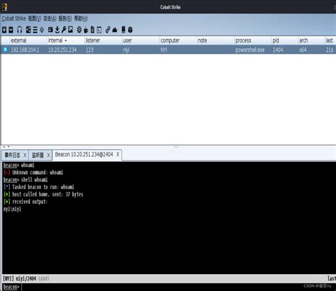 cobaltstrike使用教程 linux上线windows cobalt strike linux上线 csdn博客