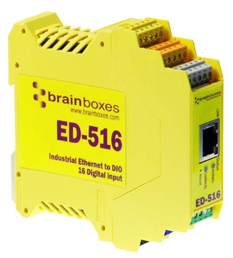 Ethernet To Port Digital Inputs RS Gateway Brainboxes CPC