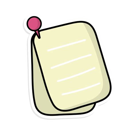 Cute Sticky Notes Pngs For Free Download