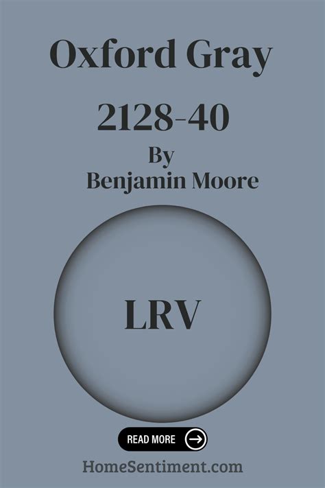 Oxford Gray 2128 40 By Benjamin Moore Homesentiment