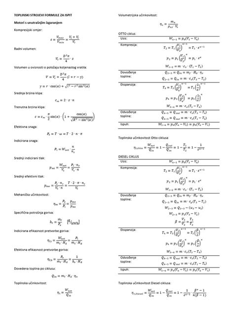 Formule Za Ispit Pdf