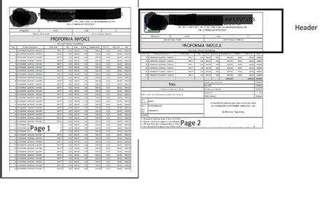 Pdf Print Html Table With Fixed Header Stack Overflow