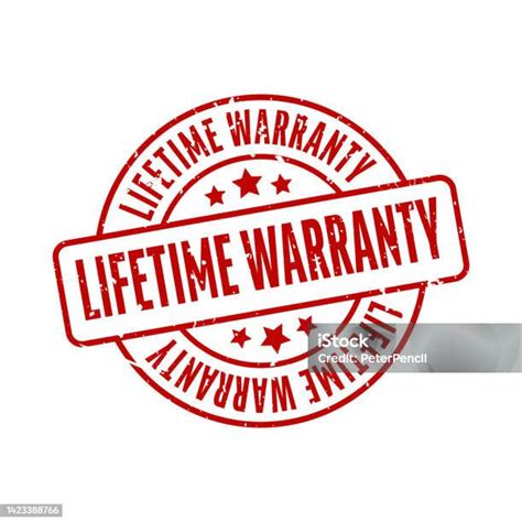평생 보증 스탬프 각인 씰 템플릿 벡터 스톡 일러스트 레이 션 갈색에 대한 스톡 벡터 아트 및 기타 이미지 갈색 고무