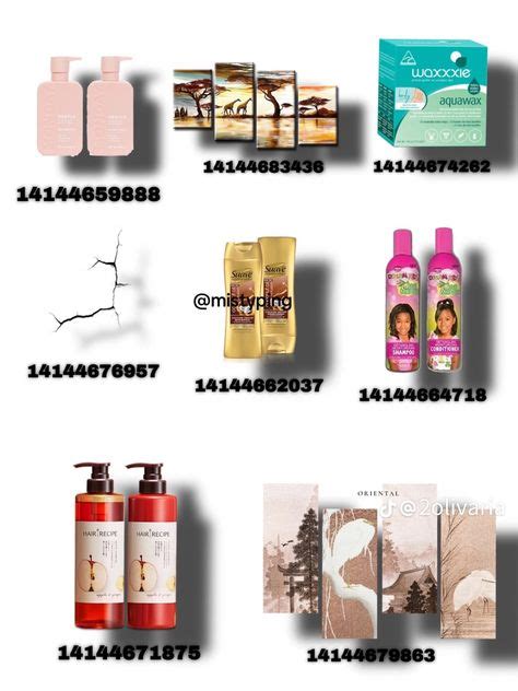 Maui Shampoo And Conditioner Bloxburg Codes