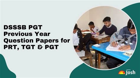 Dsssb Previous Year Question Papers For Pgt Tgt And Prt Download Pdf With Solutions
