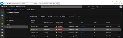 スケール ユニット ノードの電源をオフにする azure stack hub microsoft learn