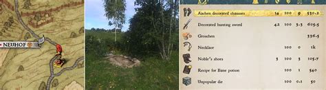 킹덤 컴 보물지도 공략 보물 사냥꾼 헨리의 모험 Kcd Treasure Map Locations