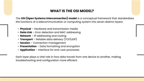 Ppt Beginners Guide To The Osi Model And Ccna Routing And Switching
