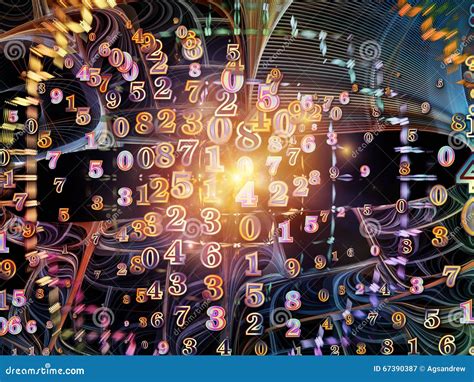 Visualization Of Infinity Stock Illustration Illustration Of Computation 67390387