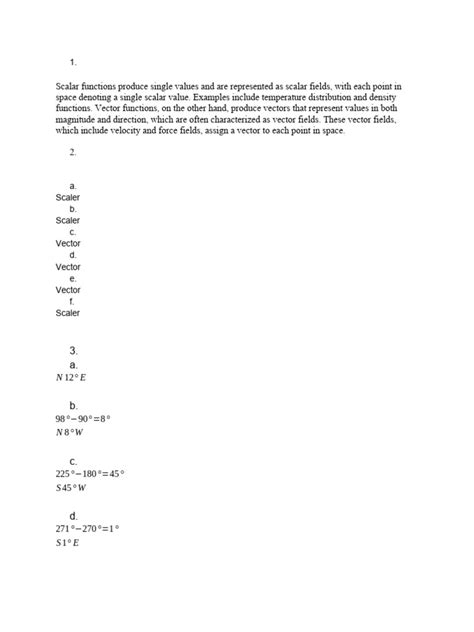 Unit 5 Vectors Pdf Euclidean Vector Mathematical Objects