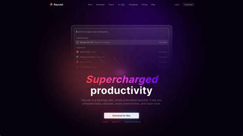 raycast productivity command bar for macos creati ai