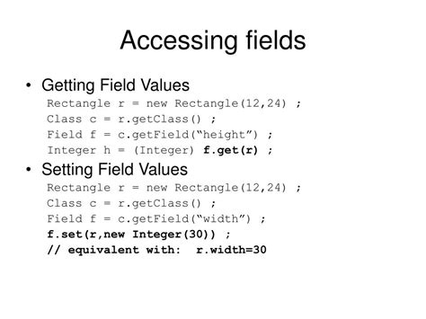 Ppt Reflection In Java Powerpoint Presentation Free Download Id5179298