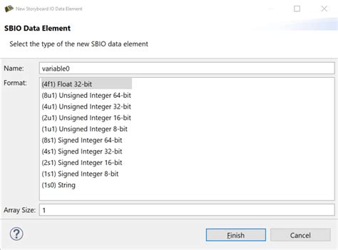 working with events and application data in a storyboard rtos real