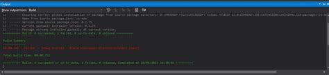 Build Fail On Cordova Blank Project VS Stack Overflow