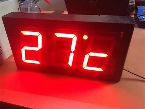 Temperature And Humidity Sensor Led Temperature Display Manufacturer From Noida