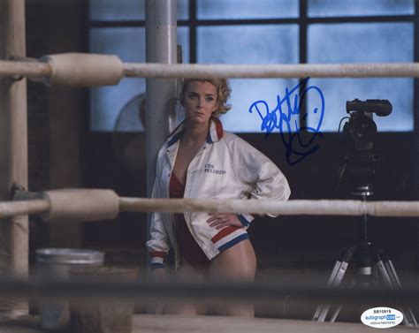 Betty Gilpin Glow Signed Autograph 8x10 Photo Acoa Outlaw Hobbies