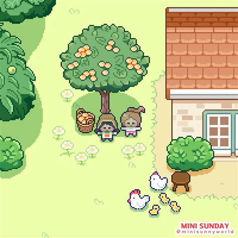 가을이의 농장 안뜰에서 By 써니미선 포트폴리오 노트폴리오