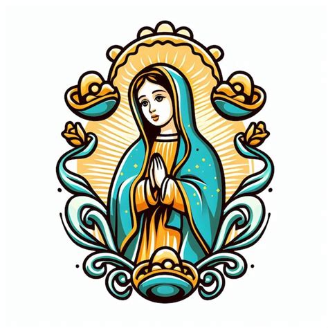 Virgen Maria Logo Vectores Y Psd Gratuitos Para Descargar