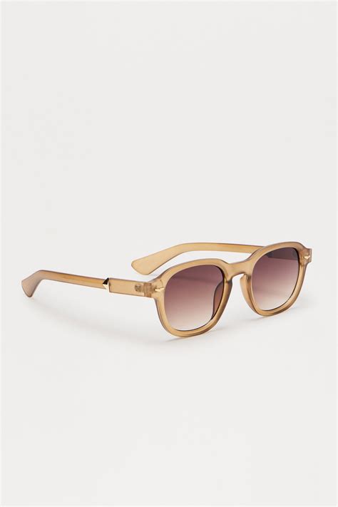 Shadow Ray Sunglasses Tan Fashion Nova