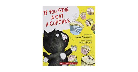 Se Voce Der A Um Gato Uma Capa De Livro De Cupcake