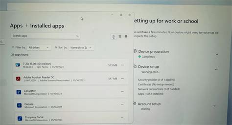 company portal not getting installed after login in after autopilot r