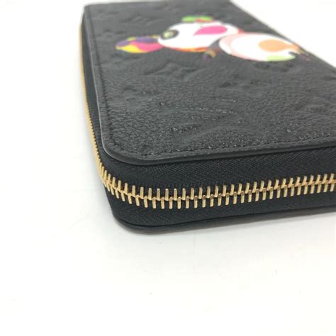 新品 Louis Vuitton ルイヴィトン M14160 ジッピー・ウォレット 村上隆 パンダ 日本限定 Lv × Tm 長財布 ノワール