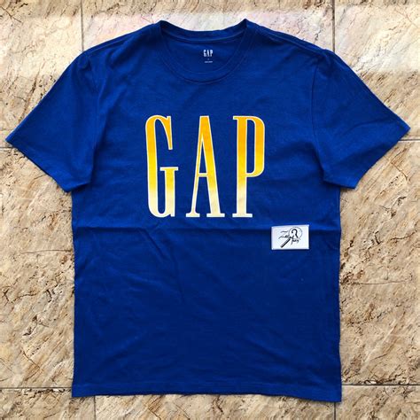 Jual Kaos Gap Velvet Big Logo Biru Shopee Indonesia