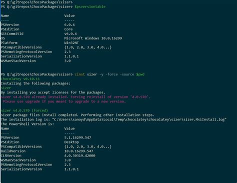 Unable To Install Latest Version Of Openssh From Chocolatey Site · Issue 1228 · Powershell