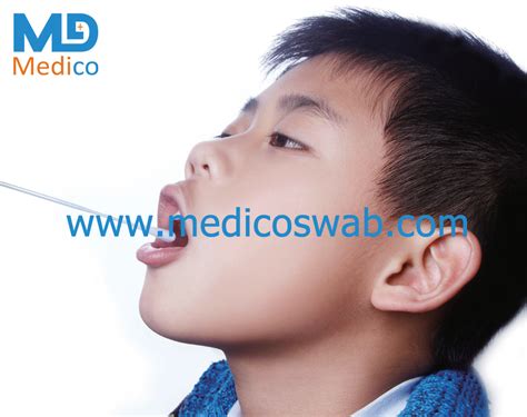 Take A Throat Swab For Rna Sampling