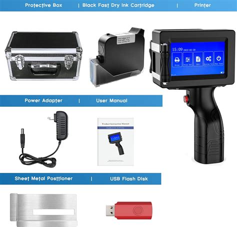Besheng Impresora De Inyecci N De Tinta De Mano Altura M Xima De Impresi N Codificador De