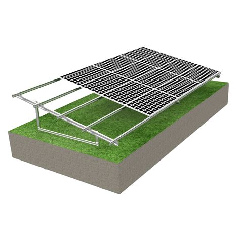 Customized Solar Panel Ground Mounting For Pv Solar Array Systems Buy