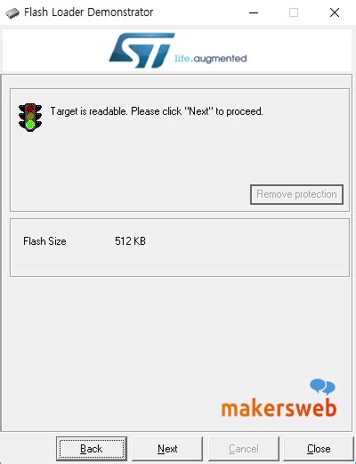 Makers Stm32 Cortex M3 개발 Firmware Flashing