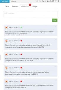ScrumDesk GitLab Integration Comments In Scrumdesk ScrumDesk Meaningful Agile