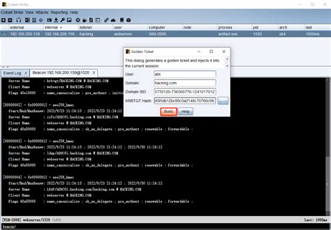 黄金票据制作原理及利用方式krbtgt Csdn博客