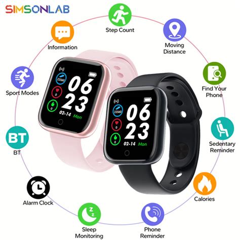 티몬 글로벌 홀세일 Simson Lab 스마트 워치 D20 Pro 메시지 알림 심박수 모니터링 원격 촬영 스포츠 모드 시계 주얼리