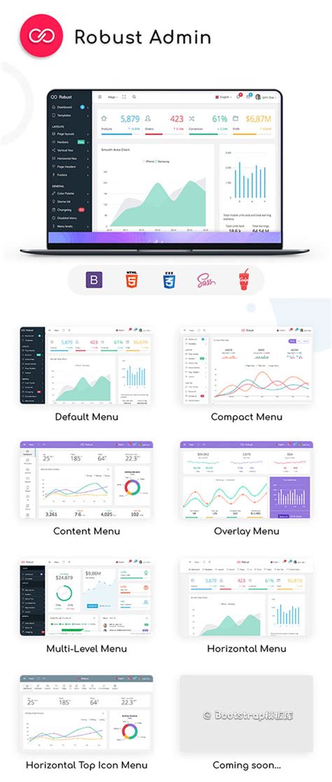 高级bootstrap413后台管理模板 Robust 高级bootstrap413后台管理模板 Robust