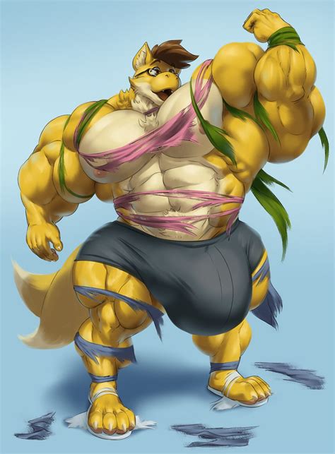 Rule 34 Abs Biceps Bodybuilder Furry Guzreuef Hyper Hyper Balls Hyper