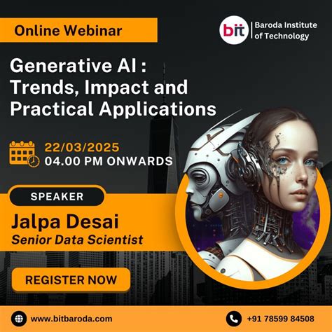 Generativeai Aiwebinar Artificialintelligence Datascience Aitrends… Baroda Institute Of