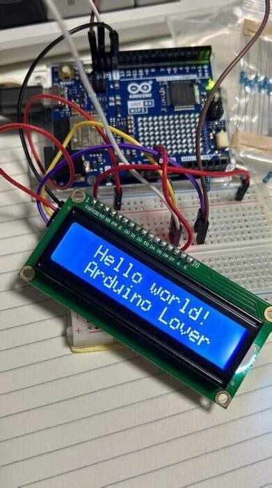 Arduino Uno R4を使ってi2c接続でlcdに文字を表示させる方法 技プログ