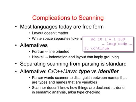 lexical analysis syntax analysis semantic analysis ppt ppt