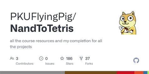 GitHub PKUFlyingPig NandToTetris All The Course Resources And My Completion For All The Projects
