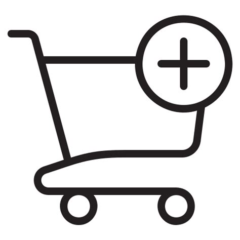Add To Cart Generic Detailed Outline Icon