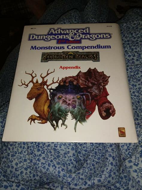 Monstrous Compendium MC11 Forgotten Realms Dungeons & Dragons 2nd TSR 2125 | #2093102091
