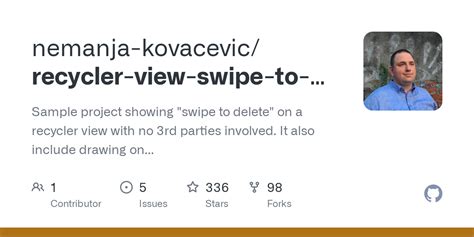 Github Nemanja Kovacevicrecycler View Swipe To Delete Sample