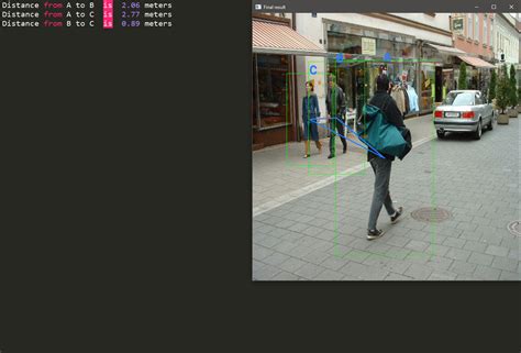 Github Usman Vecho Find Distance Between People Opencv Python