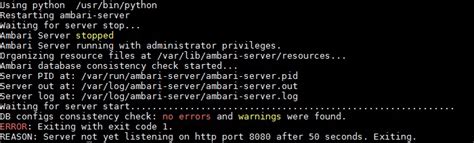 donghua s blog dbaglobe etc init d ambari server start reason
