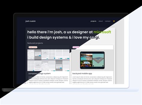 Coming Soon React Js Portfolio By Josh Cusick On Dribbble